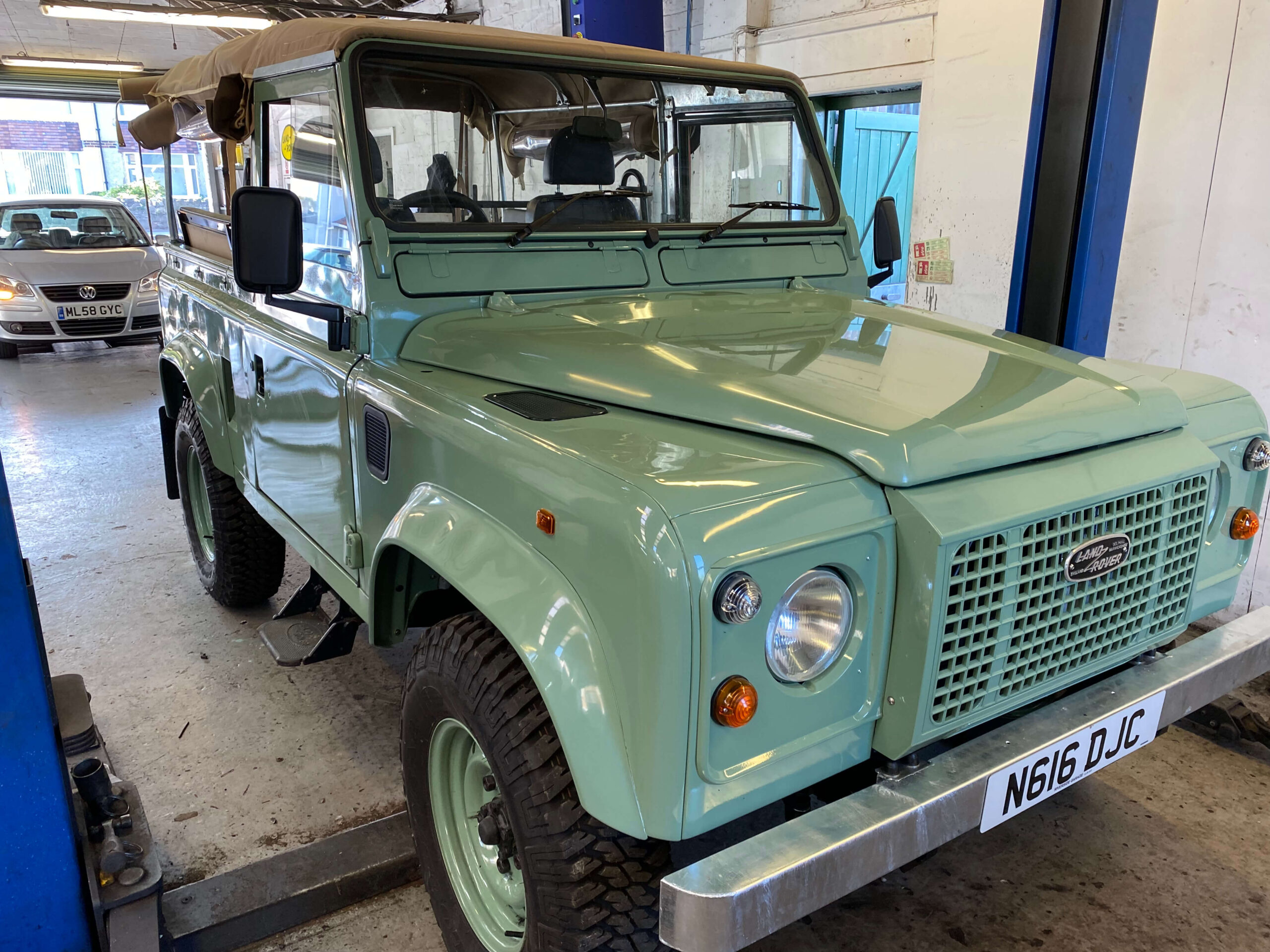 Land Rover Restoration - Riverside Garage Conwy